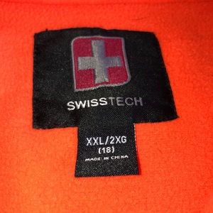 Swiss Tech | Other | Swiss Tech Full Zip Jacket Camo Orange And Black ...